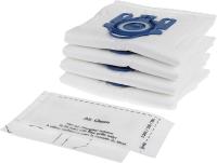 China 3D GN Type Microfiber Dust Bags for Canister Vacuum Cleaners-9917730 White Blue Easy for sale