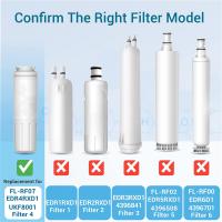 China UKF8001AXX-200 RFC0900A UKF8001P 469006 Compatible Water Filter 4 for EDR4RXD1 4396395 for sale