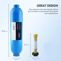China NSF Certified Marine Water Filter with 1 Flexible Hose Protector 3-Month Filter Life for sale