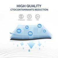 China Quick Fitting P4INKFILTR Refrigerator Water Filter Replacement with Private Mold for sale