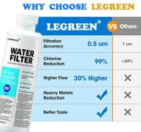 China LEGREEN Water Filter Replacement for 4204490 Refrigerator 6 Months Filter Life for sale