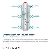 China Removes Bacteria and Chlorine Household Water Filter for 51300C Refrigerator Models for sale