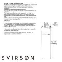 China 300GPD Eco-Friendly Water Filter The Ultimate Replacement for 51300C Refrigerator for sale