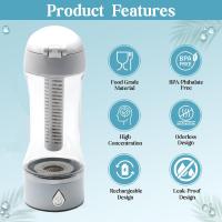 China Power W 0 Hydrogen Water Generator Cup for 3min Quick Electrolysis and Healthy Drinking for sale
