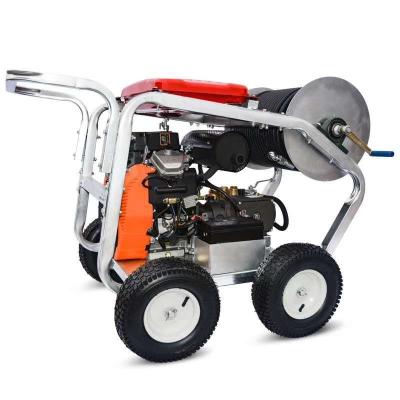 China Industrial High Pressure Water Jet 200 Bar 2900psi 9.02gpm/Min Pipeline Dredging Washer for sale