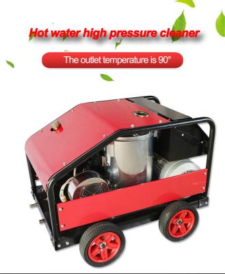 China High Pressure Hot Water Jet Cleaning Machine Washer Diesel 200bar 3.3gpm/Min for sale