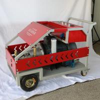 China 500 Bar High Pressure Washer For Cleaning Concrete Aircraft Helicopter Surface Casting Sand for sale