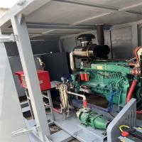 China Ultra High Pressure Water Jet Cleaner Diesel Drive 150MPAa 50L/Min Oil Pipeline Cleaning for sale