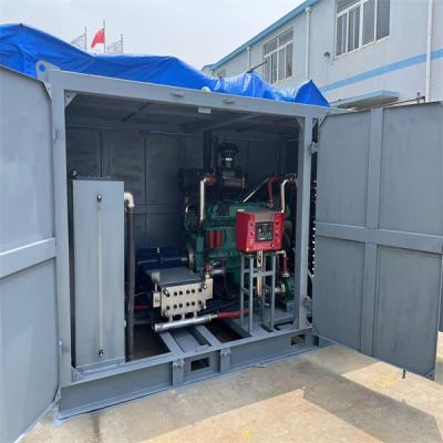 China Uhp Water Jet Cleaning System Pump Rust Removal Paint 225KW for sale