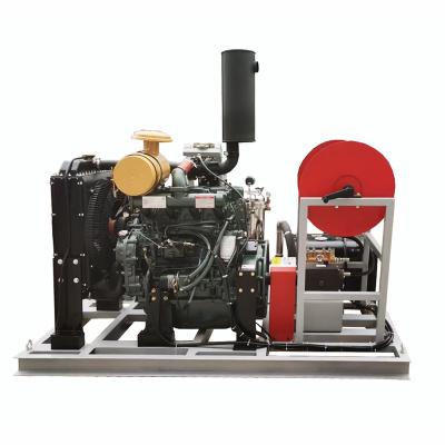China Large Pipeline Water Jet Pipe Cleaner High Pressure Petrochemical Power Plant for sale