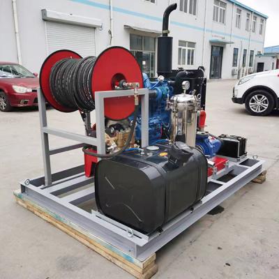 China 20MPa Pressure Cold Water Jet Pipe Cleaner Blaster Surface JR-20100 for sale
