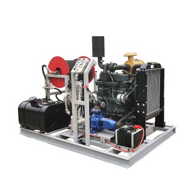 China 0-1000mm Pipe Water Jet Drain Cleaning Equipment Machine 2900psi 26.4gal/Min for sale