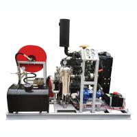 China 60M High Pressure Hose Water Jet Pipe Cleaner 100L Min Mass Flow for sale