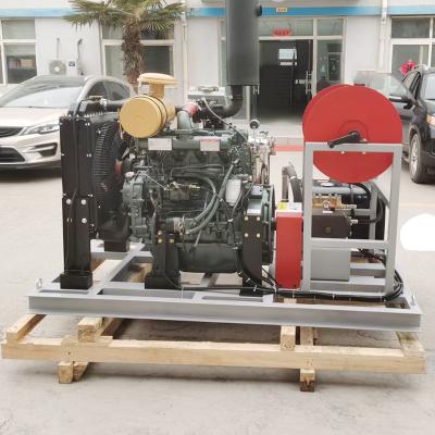 China 2900psi Water Jet Pipe Cleaner For Sewage 26.4gal/Min for sale