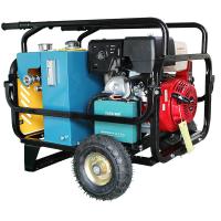 China Log Splitter Petrol Hydraulic Power Unit Gas Engine Wire Brush Plate  31 LPM for sale