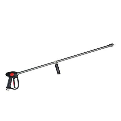 China 560 Bar High Pressure Water Jet Gun Spray Hydro Cleaning Flush 1200mm for sale