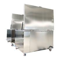 China 190L Industrial Ultrasonic Washing Machine cleaner Lifting Throwing for sale