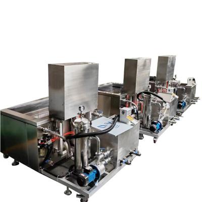 China Multi Tank Automatic Ultrasonic Cleaner System To Remove Grease Rust 190L for sale