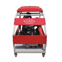 China Petrol High Pressure Water Jet Cleaner Portable Remote Control 500bar for sale