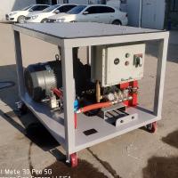 China Automatic High Pressure Water Jet Cleaning Machine Manufacturer 50MPa 38L/Min for sale