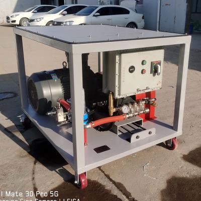 China Automatic High Pressure Water Jet Cleaning Machine Manufacturer 50MPa 38L/Min for sale
