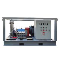 China 1500bar Ultra High Pressure Water Jet Cleaning Cabinet Removal Ships Marine Bottom for sale