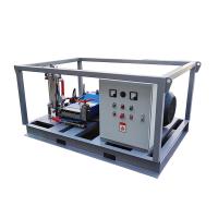 China 1500bar Ultra High Pressure Water Jet Cleaning Cabinet Removal Ships Marine Bottom for sale