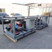 China 1500bar Ultra High Pressure Water Jet Cleaning For Construction 20L/Min for sale