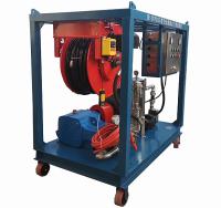 China Ship Surface Bottom Boat Hull Cleaning Machine Medium Underwater Washer 55KW for sale