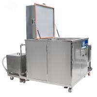 China Fully Automatic Ultrasonic Cleaning Machine Car Parts Oil  High Frequency for sale