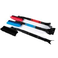 China Extendable Handle Ice Scraper Brush For Snow Removing for sale
