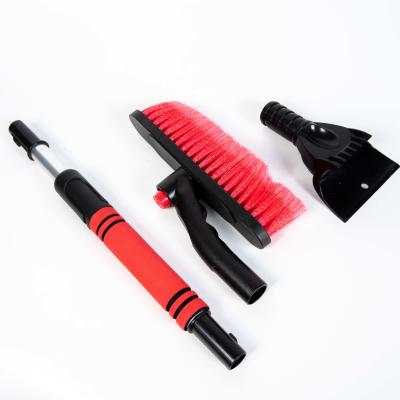 China Retractable Winter Snow Brush Ice Scraper For Car for sale