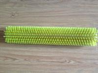 China Custom Nylon Bristle Cleaning Brush Roller Cylindrical for sale