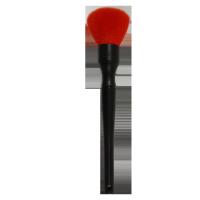 China Long Handle Red Bristle Auto Detailing Brush For Car Seat Leather for sale