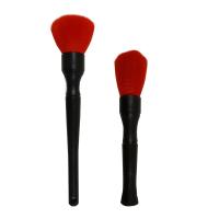 China Nylon Bristle 2 Pcs Car Brush Set Customized Color for sale