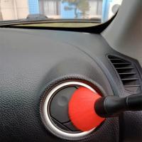 China Customized Color 2pcs Car Detailing Brush Kit Eco Friendly for sale