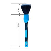 China 3 Pcs Boar Hair Auto Detailing Brush Kit Removable for sale