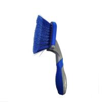 China PP Plastic Handle Long Haired Tire Wheel Brush For Car for sale