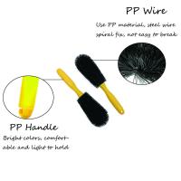 China Multipurpose Vehicle Auto Car Tire Washing Brush PP Material for sale