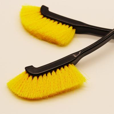 China Customized PP Bristle Soft Car Wash Brush for Wheel Tire Rim Cleaning 1000 Pcs MOQ for sale