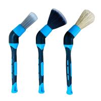 China 3pcs Ultra Soft Car Detailing Brush Set For Wheel for sale