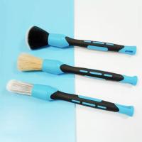 China 3pcs Ultra Soft Car Detailing Brush Set For Wheel for sale