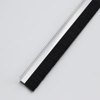 China Nylon Plastic Wire Bristle Door Window Seal Strip Brush Dust Proof Heat Resistance 10mm for sale