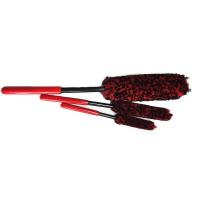China Car Wheel Auto Detailing Brush Microfiber Super Soft With Short / Long Handle for sale