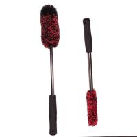 China Car Wheel Auto Detailing Brush Microfiber Super Soft With Short / Long Handle for sale