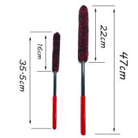 China Microfiber Woolies Car Wheel Cleaning Brushes 3pcs Set for sale