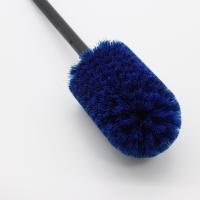 China Plastic Handle Long Haired Tire Wheel Brush For Car for sale