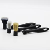 China Auto Detailing Brush For Car Cleaning Replaceable Brush Ends In Black Color for sale