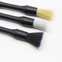 China Auto Detailing Brush For Car Cleaning Replaceable Brush Ends In Black Color for sale