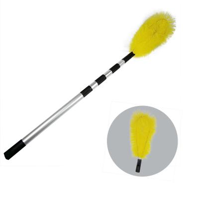 China Long Rain Gutter Cleaning Brush Stretchable Accept Customized for sale